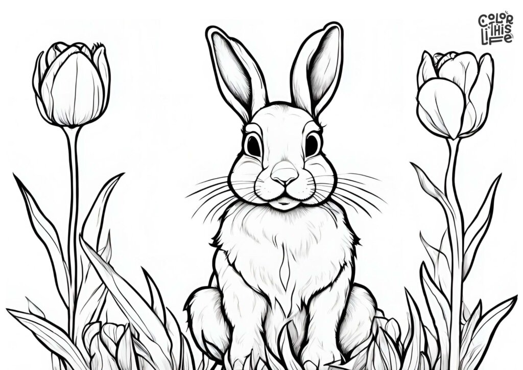 Spring Animal Coloring Pages (Free Printable)