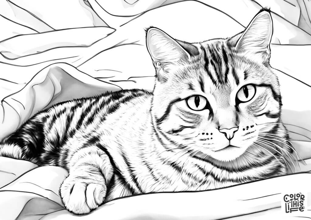 Realistic Animal Coloring Pages (Free printable)