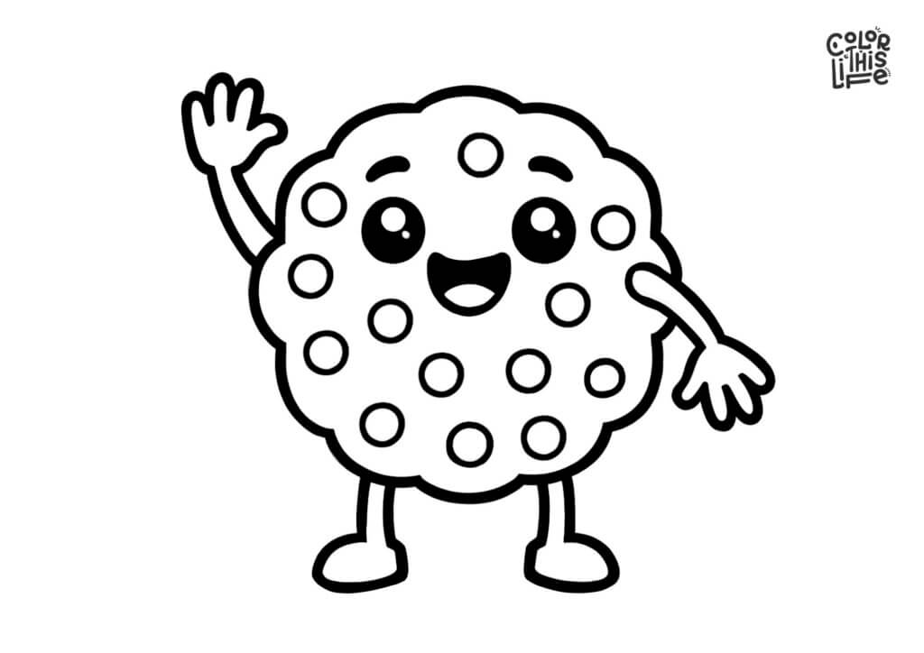 Free Printable Cookie Coloring Pages - Color This Life