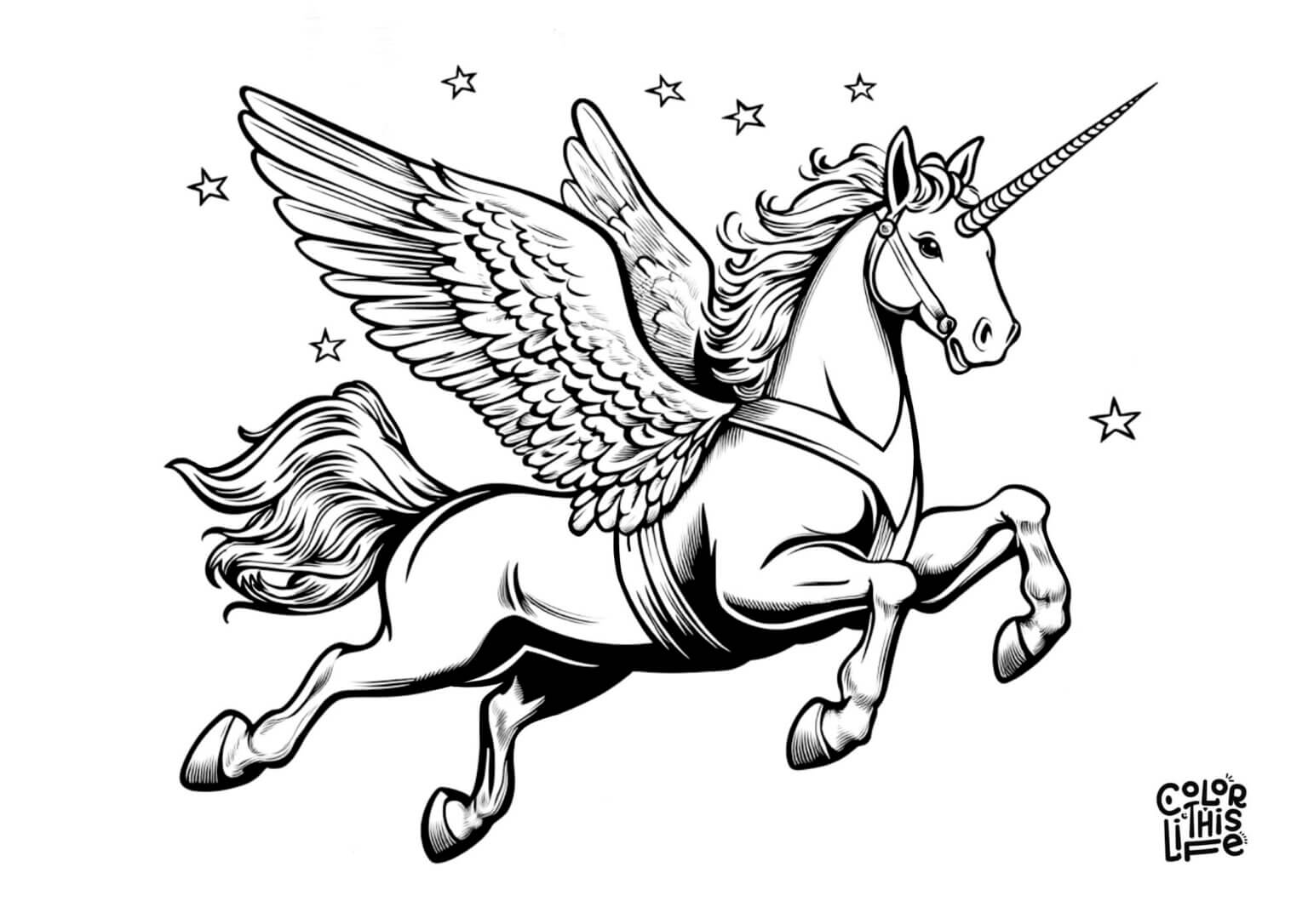 Realistic Animal Coloring Pages (Free printable)