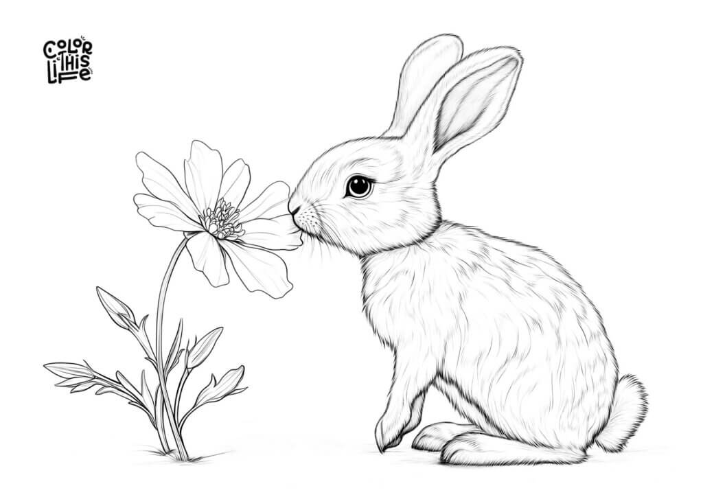 Spring Animal Coloring Pages (Free Printable)