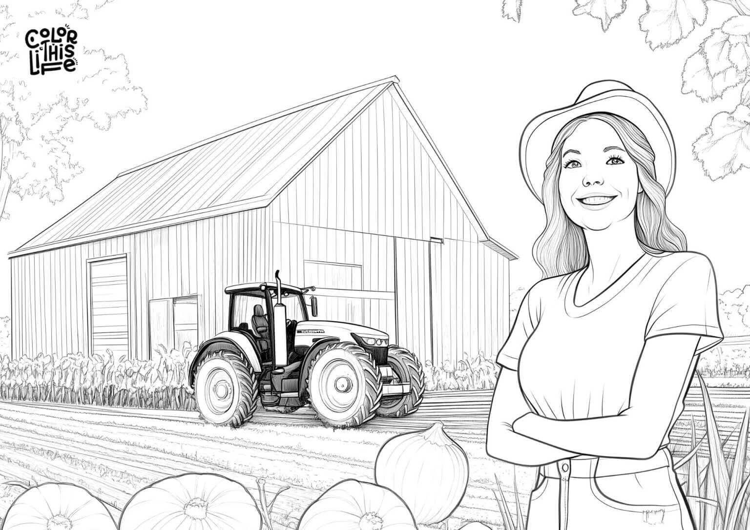 Free Printable Jobs Coloring Pages - Color This Life