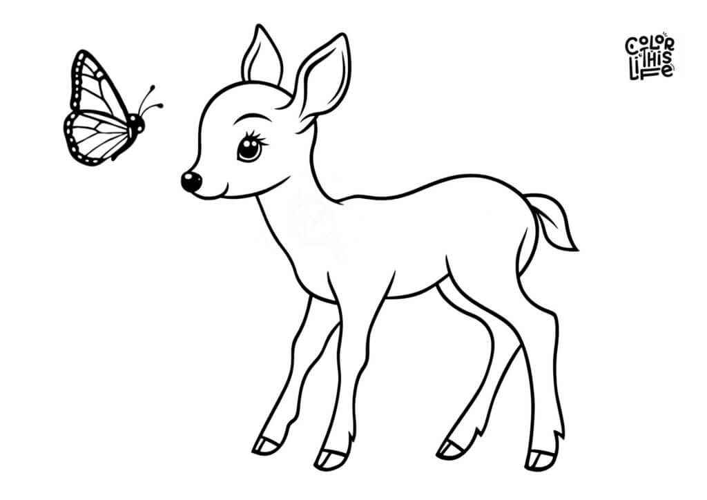 Spring Animal Coloring Pages (Free Printable)