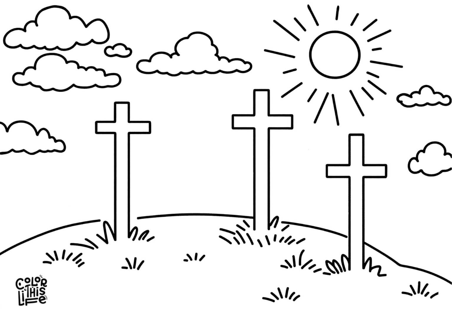 Free Printable Jesus Coloring Pages - Color This Life