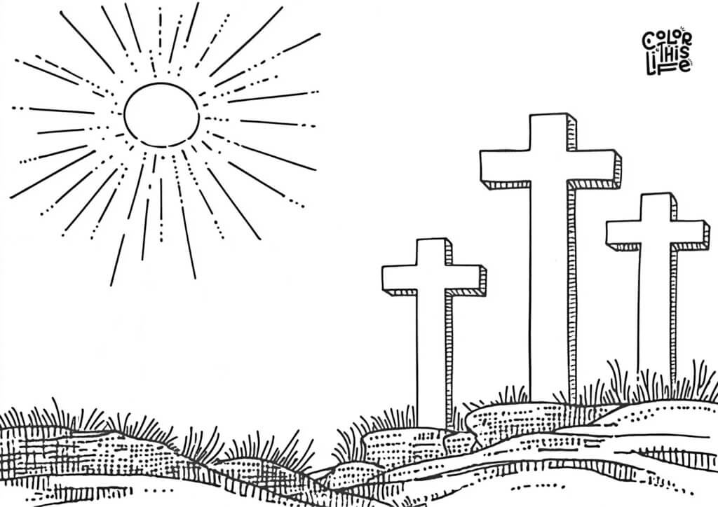 Free Printable Christian Coloring Pages - Color This Life